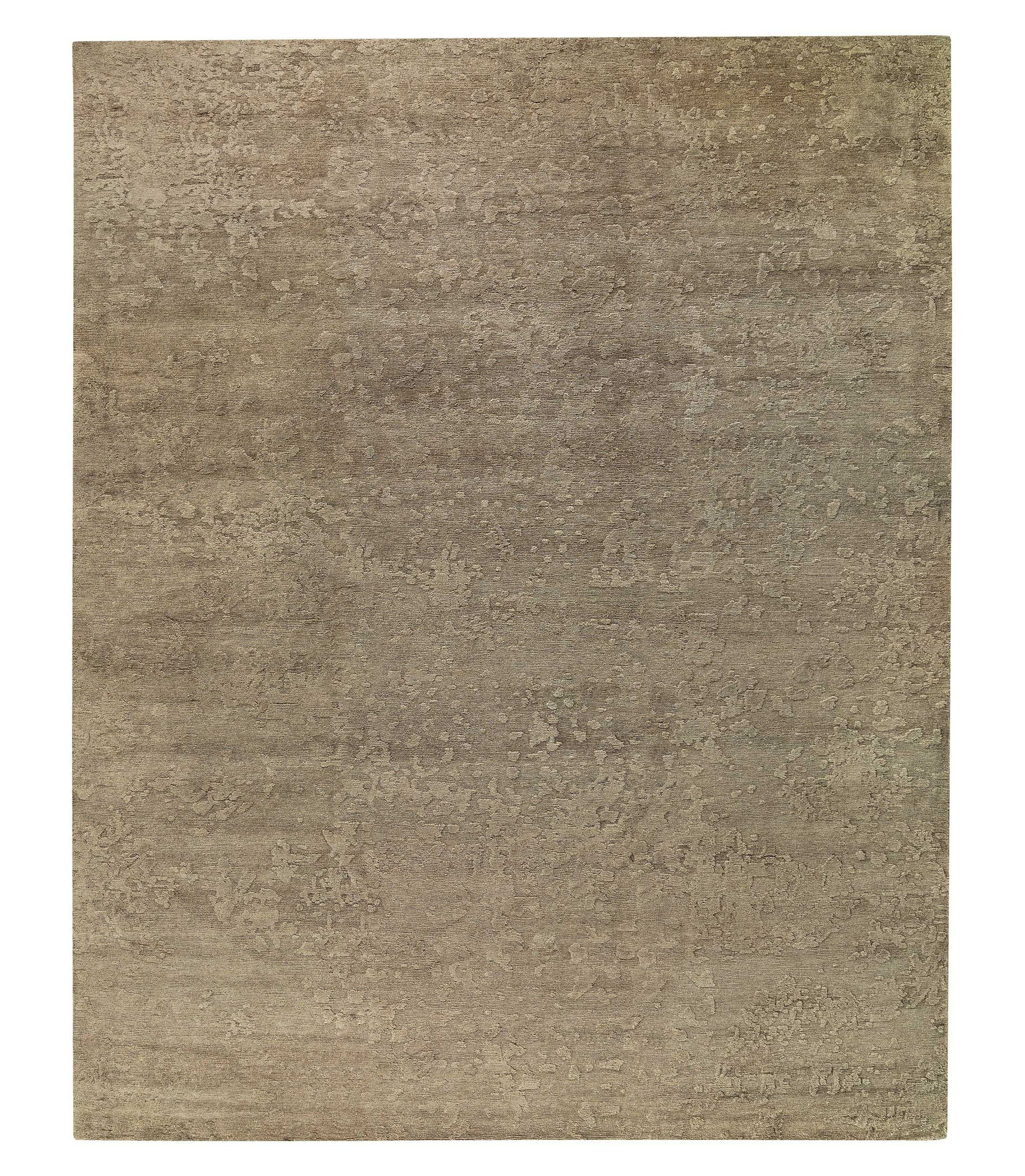 Tufenkian Reef Otter Hand-Knotted Wool Taupe Area Rug | Perigold