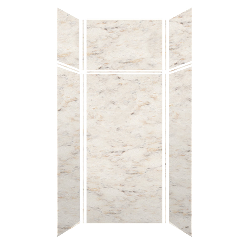 Transolid Saramar 6-Piece Shower Wall Kit | Wayfair