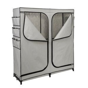 Rebrilliant 60'' Portable Wardrobe & Reviews | Wayfair