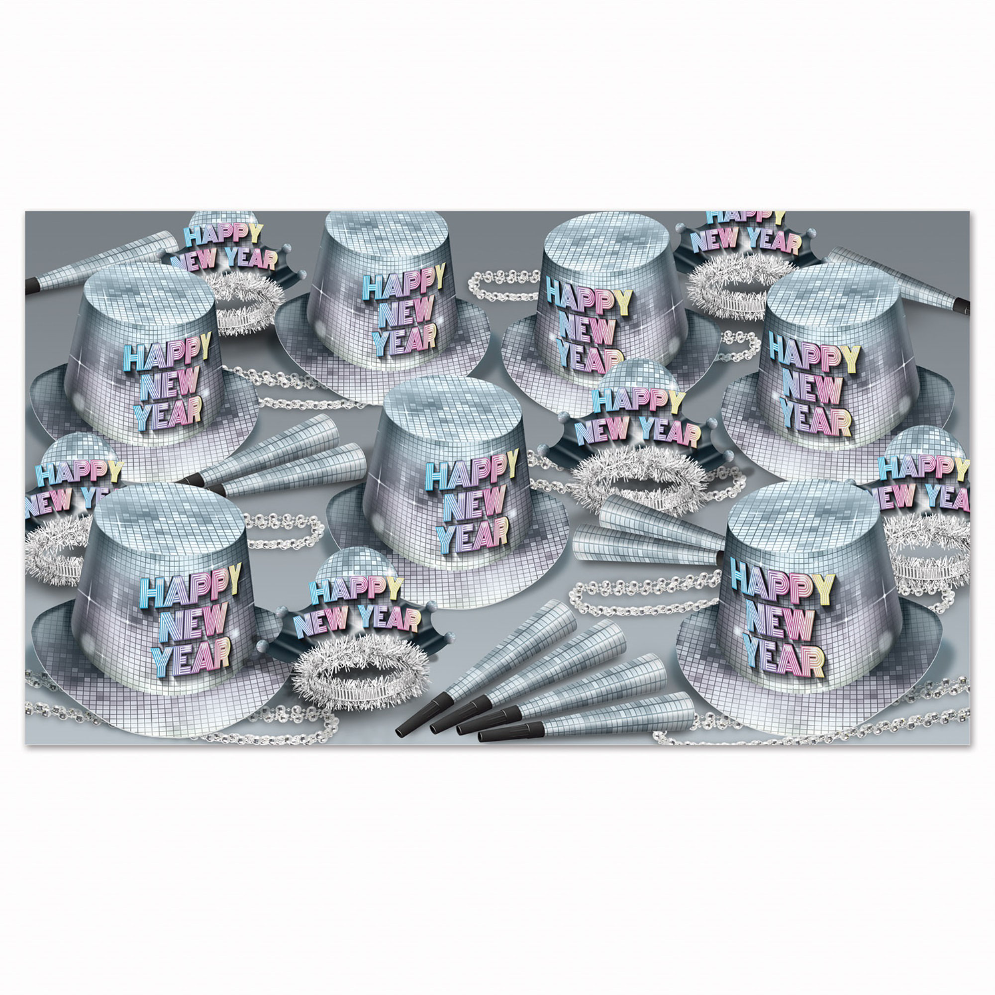 The Holiday Aisle® Disco Fever Party Hat Set | Wayfair