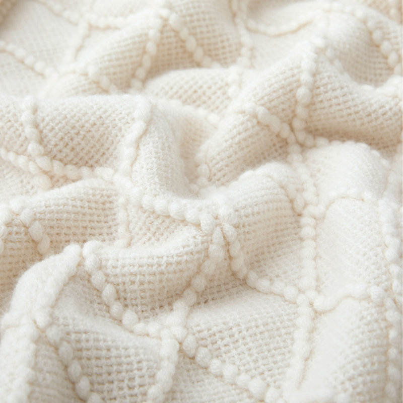Peace Nest Ultra Lightweight Soft Knitted Throw & Reviews | Wayfair