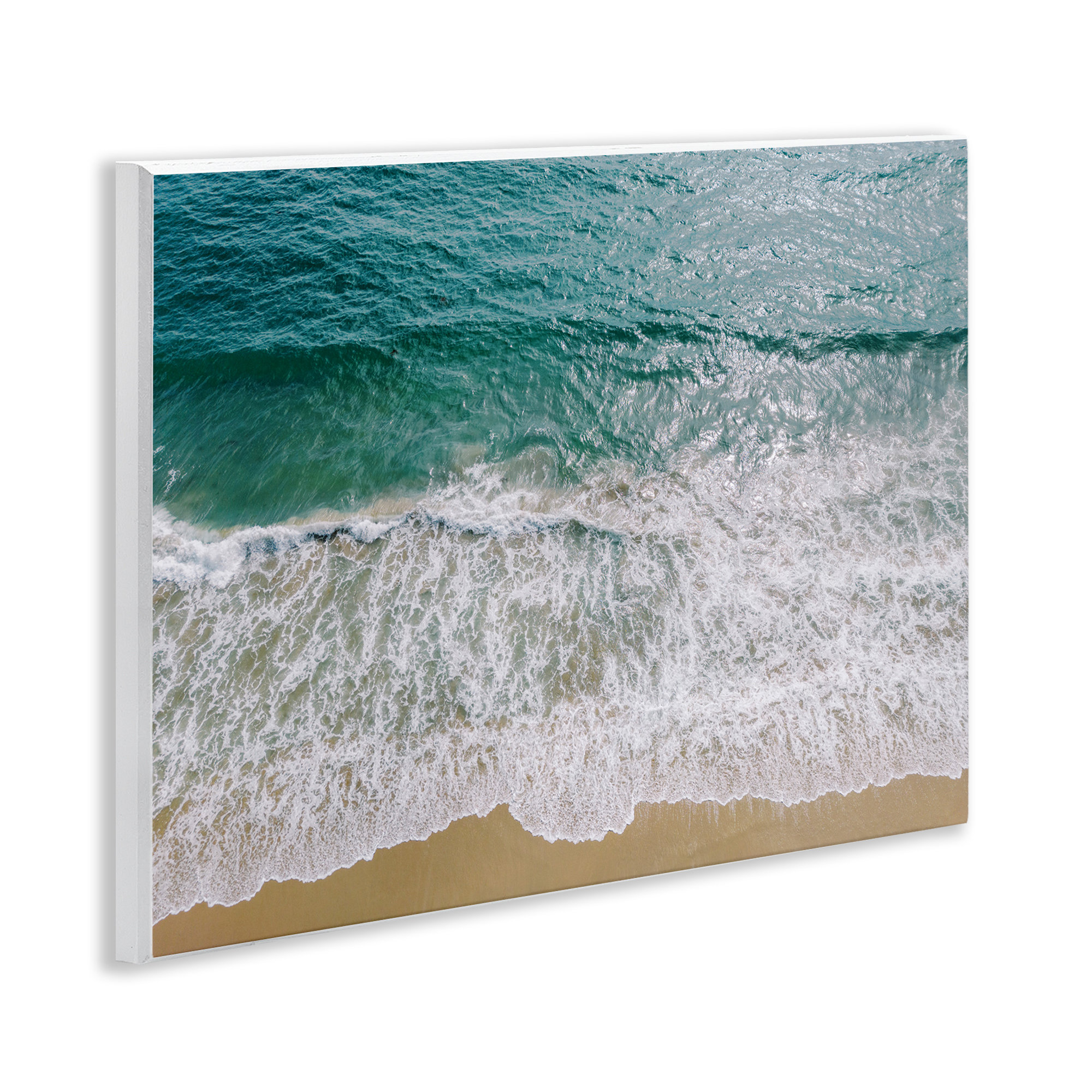 Highland Dunes Coastal Sea Waves Wall Plaque Art by Justine Milton ...