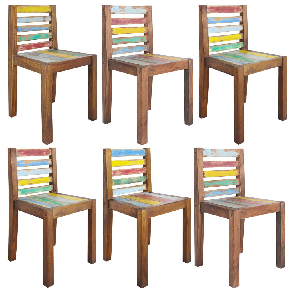Loon Peak® Dining Chairs Accent Side Chair Reclaimed Wood Solid ...