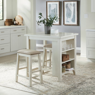 Counter Height White Kitchen & Dining Room Sets & Tables - Way Day Deals!