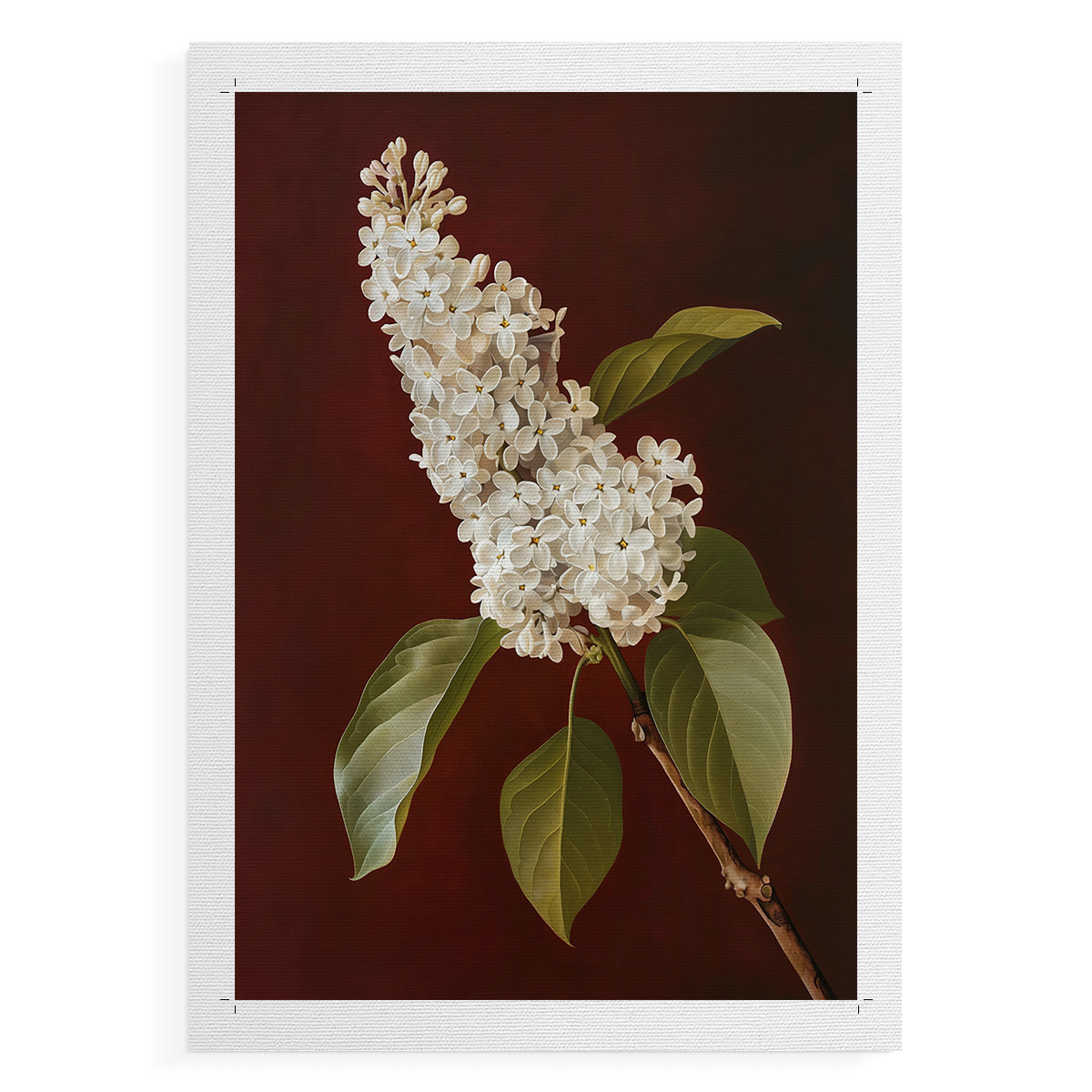Red Barrel Studio® FLORAL Series CCVII -Canvas Print Only - NOT FRAMED ...