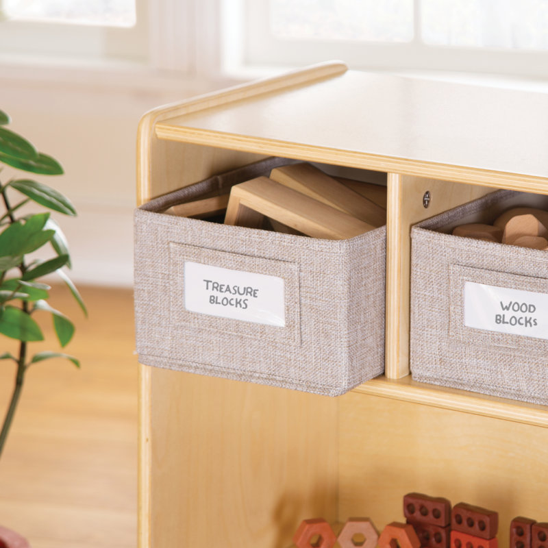 Guidecraft EdQ Essentials Shelves & 5 Bin Storage Unit & Reviews ...