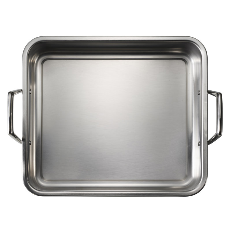 Tramontina 16.5-inch Prima Deep Roasting Pan & Reviews | Wayfair