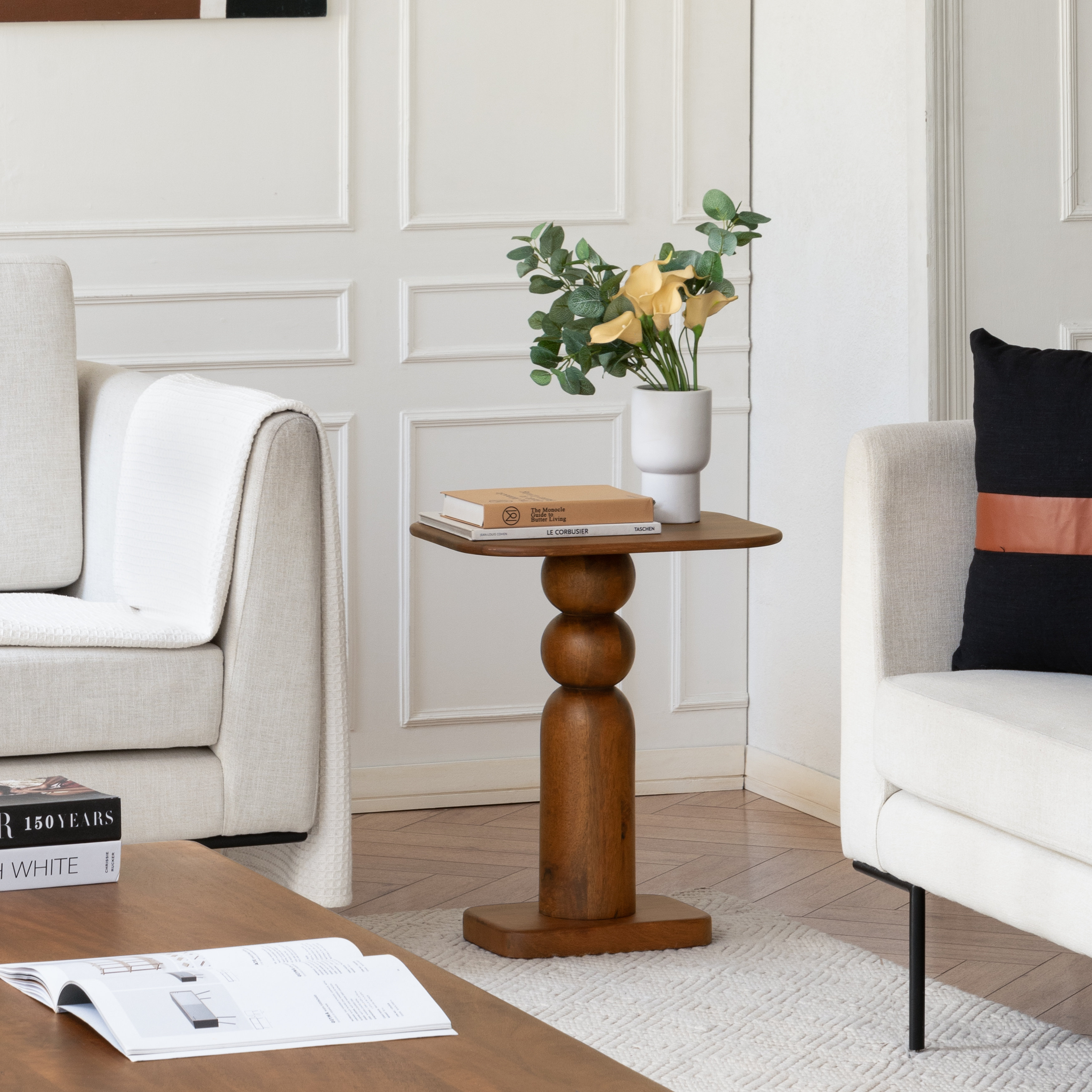 Madeleine Home Earl Solid Wood End Table & Reviews | Wayfair