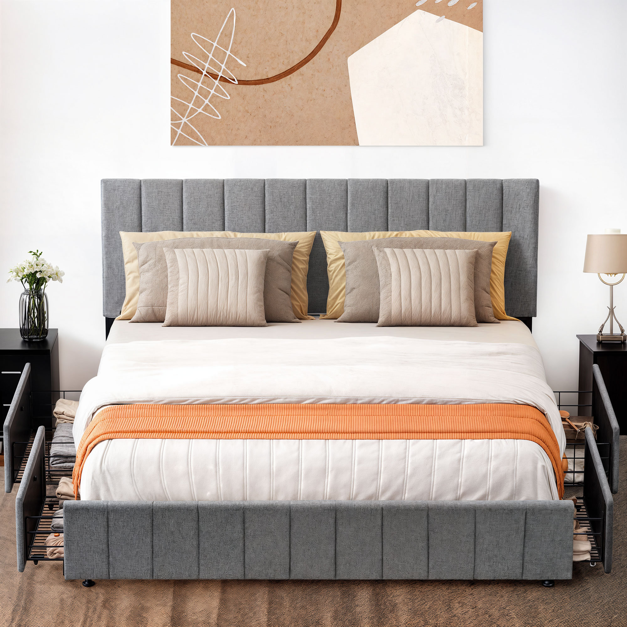 Latitude Run® Tanesa Upholstered Storage Bed - Wayfair Canada