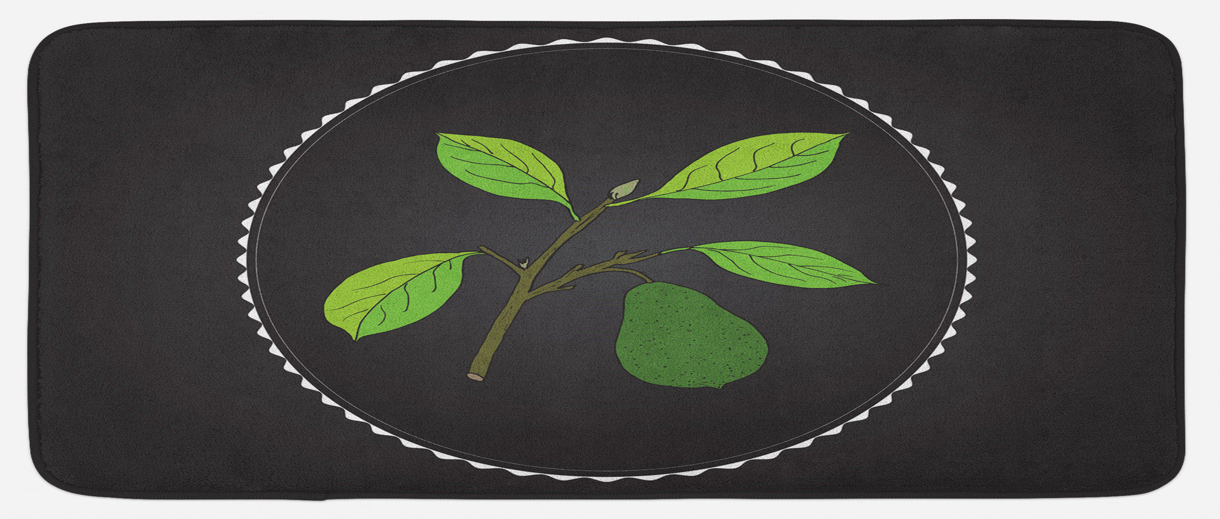 East Urban Home Avocado Kitchen Mat | Wayfair