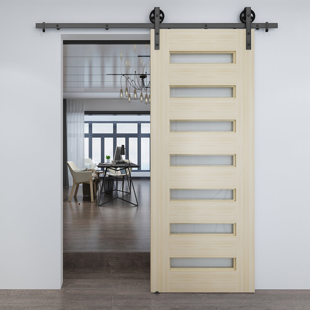 Colonial Elegance Wagon Bent Strap Hardware Kit With 78" Track | Wayfair