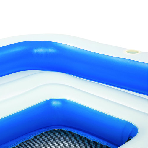Bestway Hydro-Force Tropical Breeze 6 Person Inflatable Party Island ...