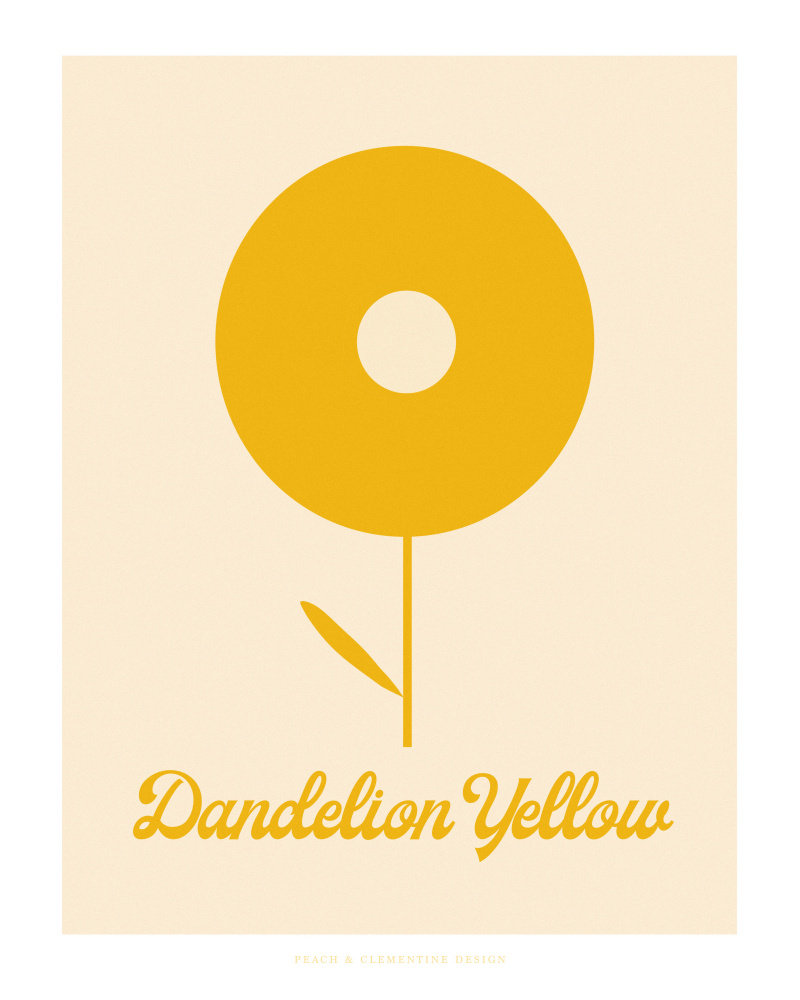 Mikado Living Pandc Dandelionyellow Copy | Wayfair.co.uk