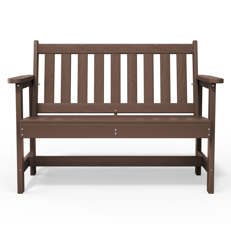 Lark Manor™ High Density Polyethylene Outdoor Bench & Reviews | Wayfair