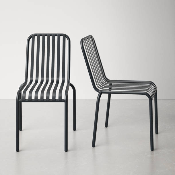 AllModern Abra 53.35'' Metal Outdoor Loveseat | Wayfair