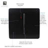 Trendi Switch 1 Gang 45 Amp Cooker Switch with Neon | Wayfair.co.uk