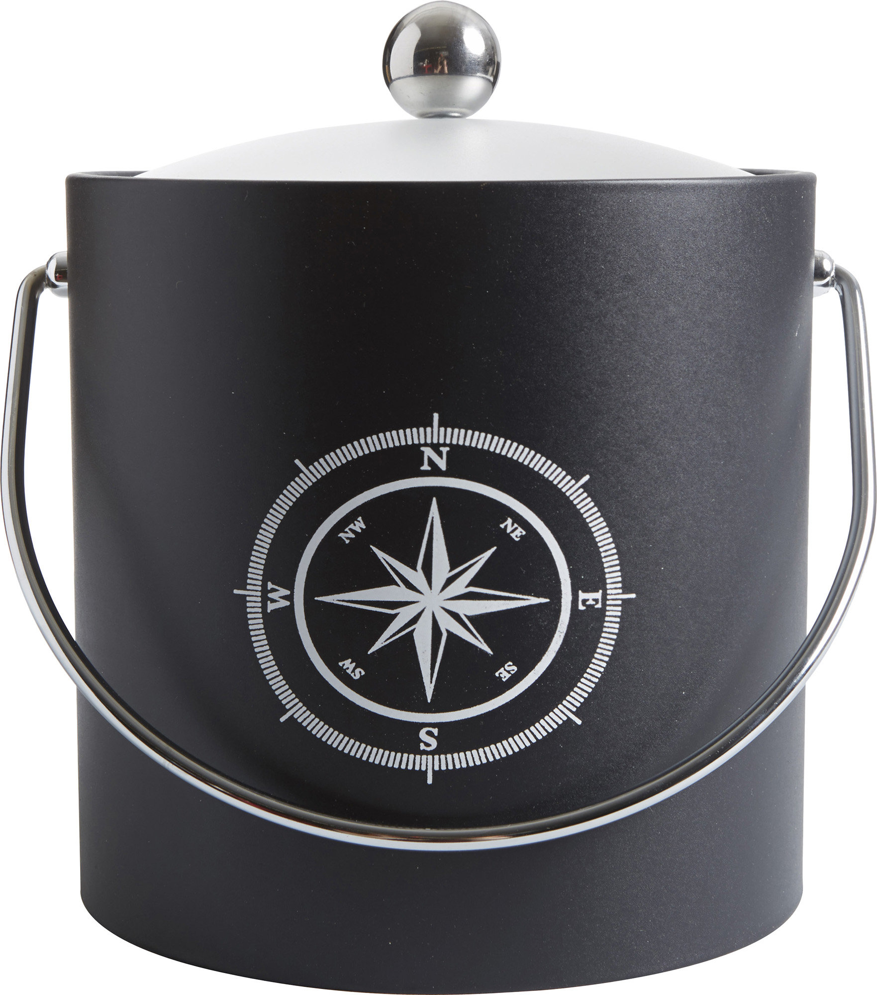 Breakwater Bay Fidel Compass Point 3 Qt. Ice Bucket & Reviews | Wayfair