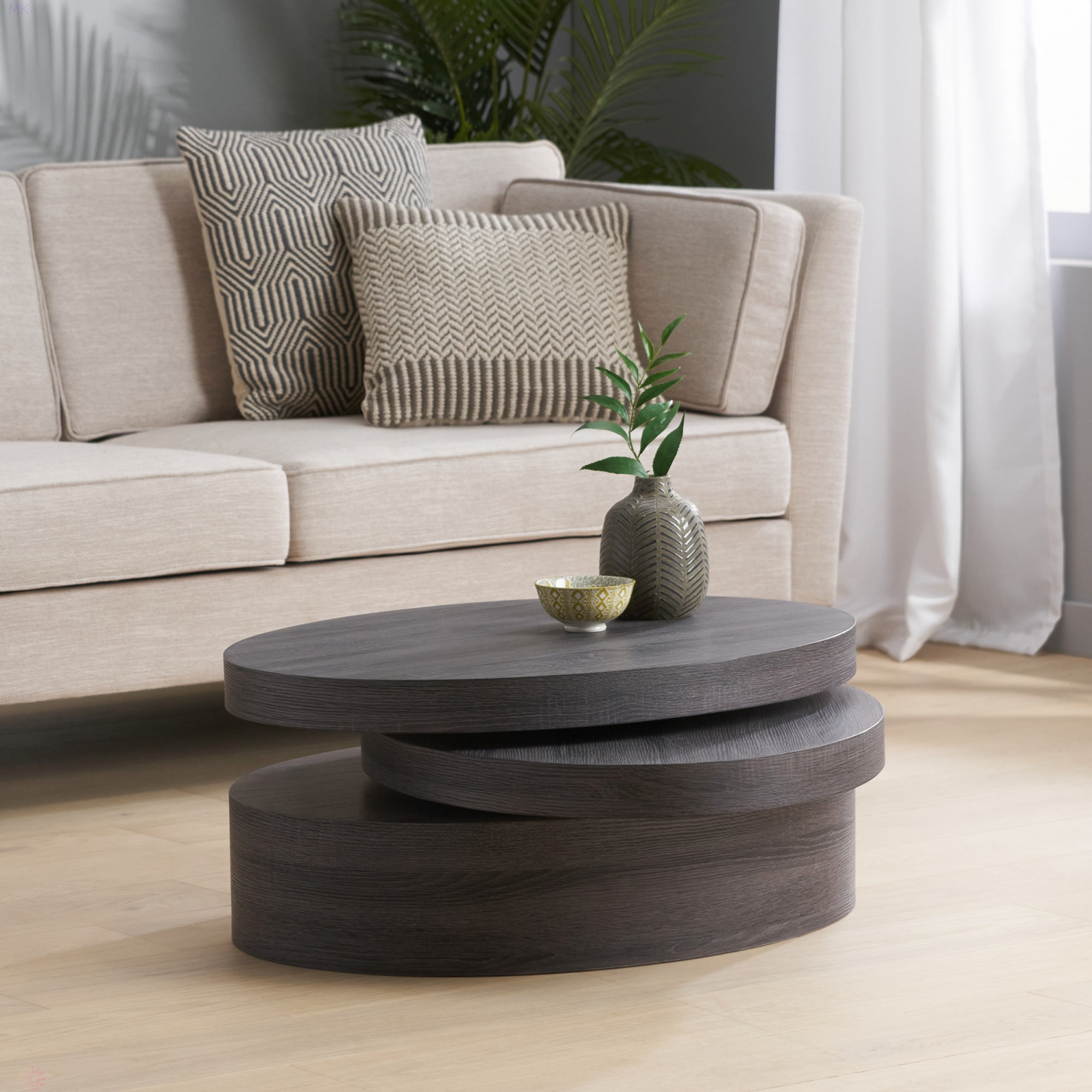 Brayden Studio® Modernesque Rotating Coffee Table | Wayfair