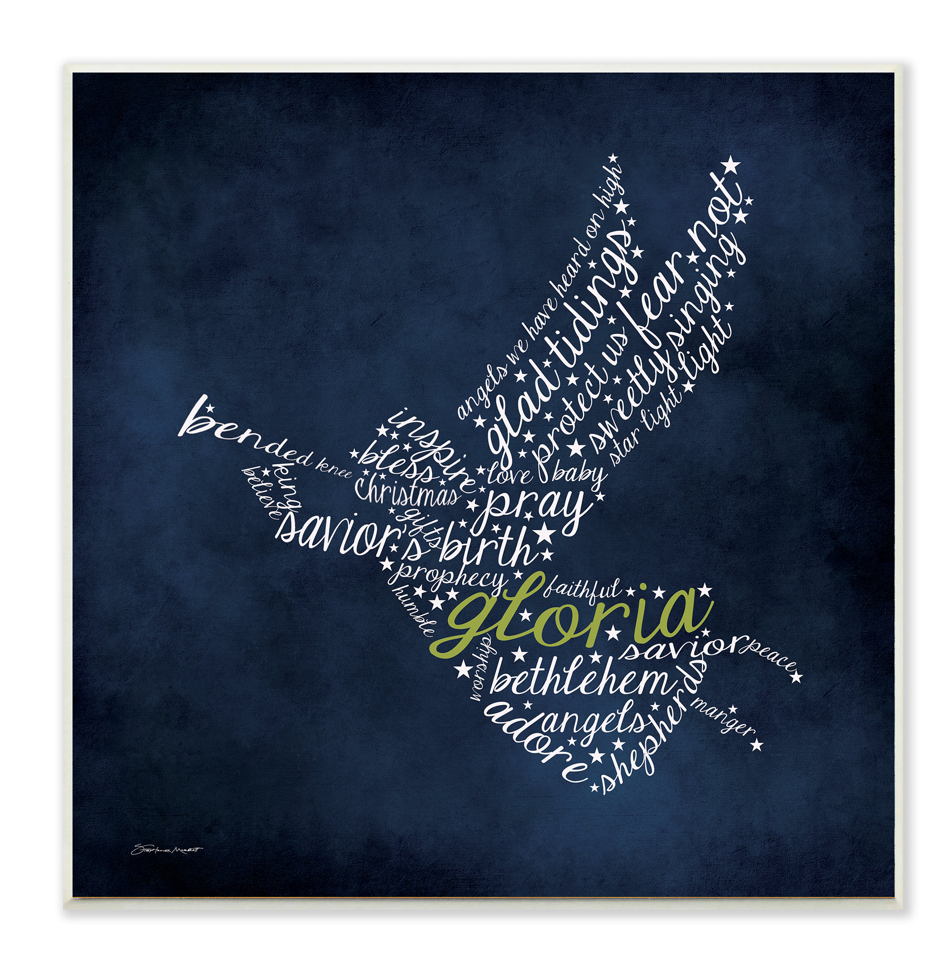 Stupell Industries Gloria Angel by Stephanie Workman Marrot - Wrapped ...