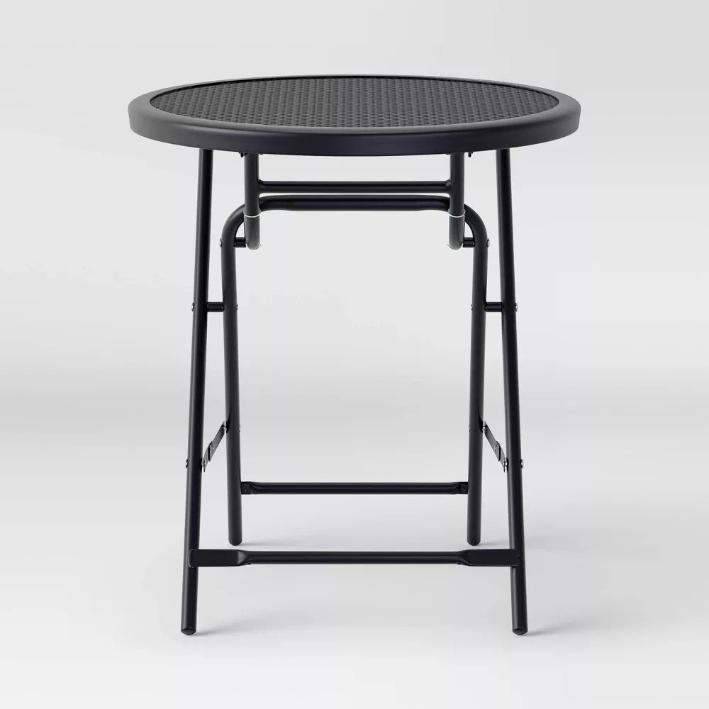 Hokku Designs 18" Metal Mesh Patio Accent Table - Wayfair Canada