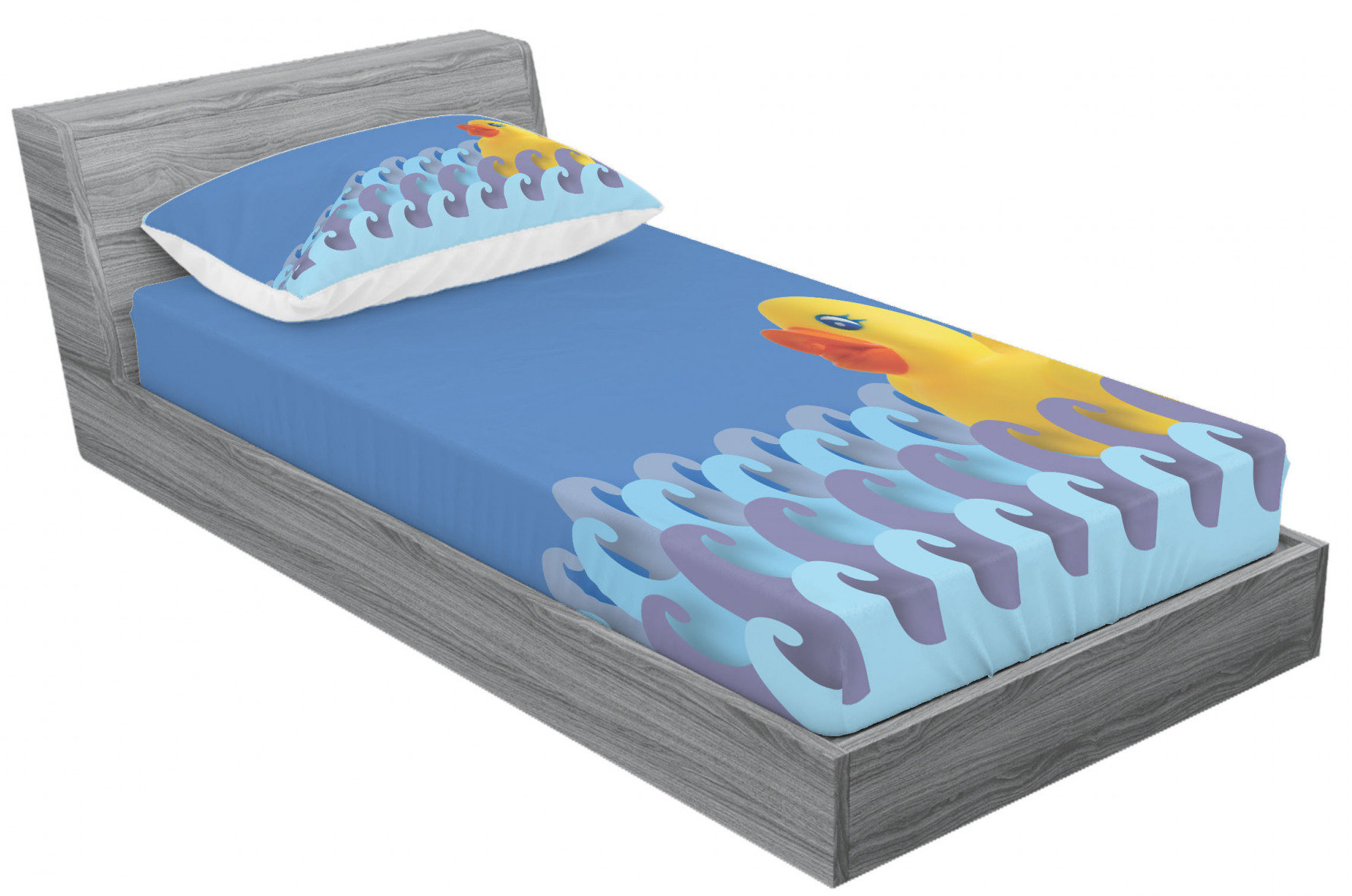 Ambesonne Rubber Duck Sheet Set | Wayfair