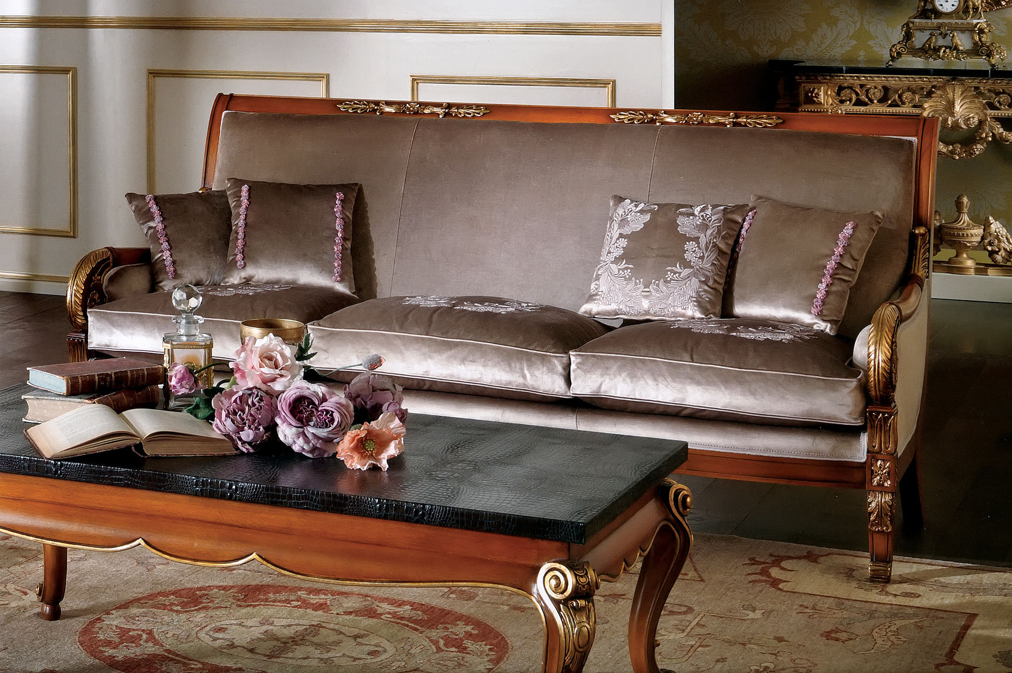 David Michael 75" Round Arm Sofa | Wayfair