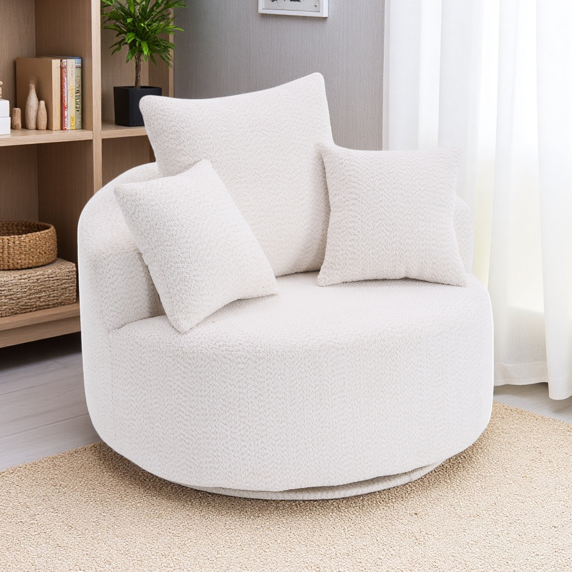 Latitude Run® SWIVEL COMPRESSION CHAIR: Single-Seat Compression Chair ...