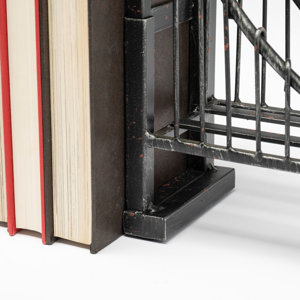 Steelside™ Suspension Book End & Reviews | Wayfair