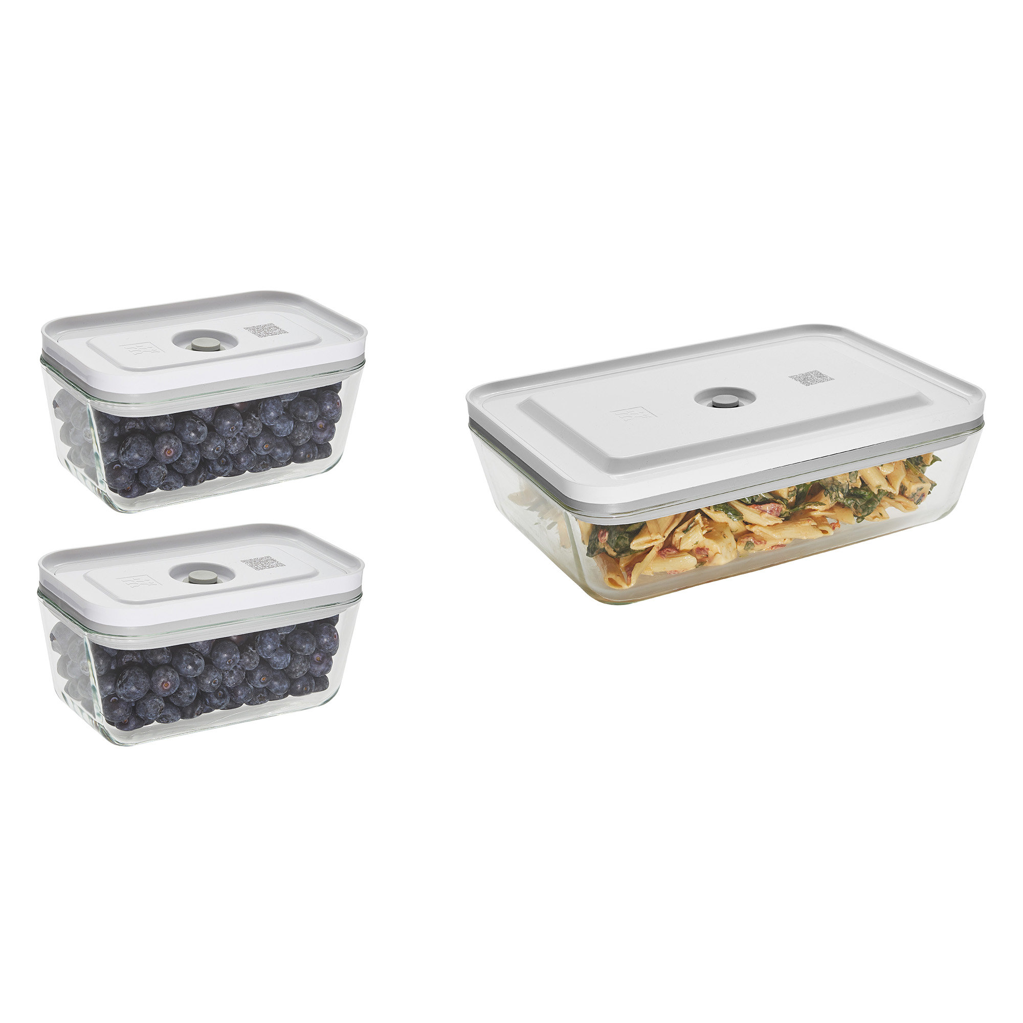 ZWILLING J.A. Henckels ZWILLING Fresh & Save 3-Pc Glass Food Storage ...
