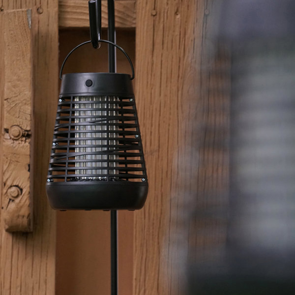 Pic Flickering Flame Solar Portable Bug Zapper Insect Killer Torch ...