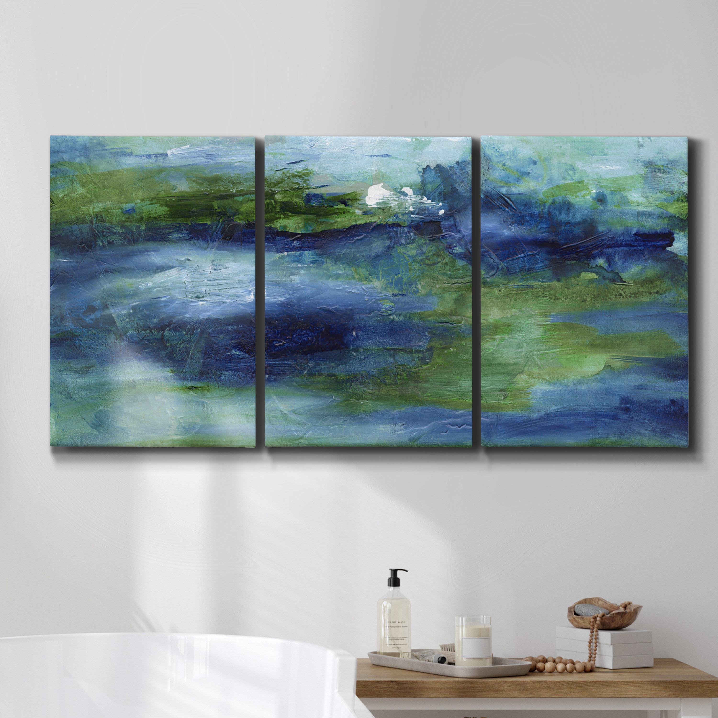 Wexford Home Haystacks In Snow By Monet 3 Pieces | Wayfair