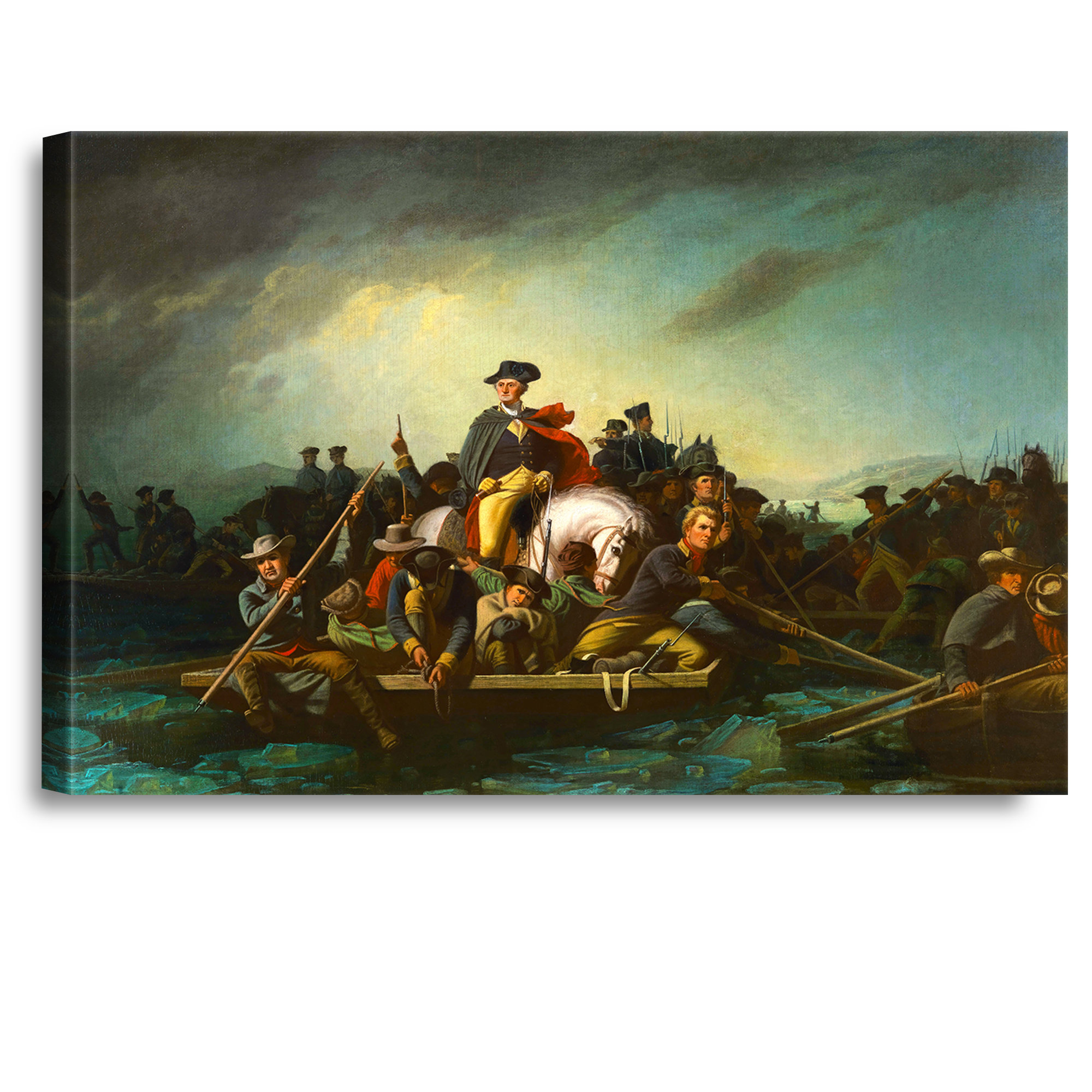 Alcott Hill® Washington Crossing the Delaware by George Caleb Bingham ...