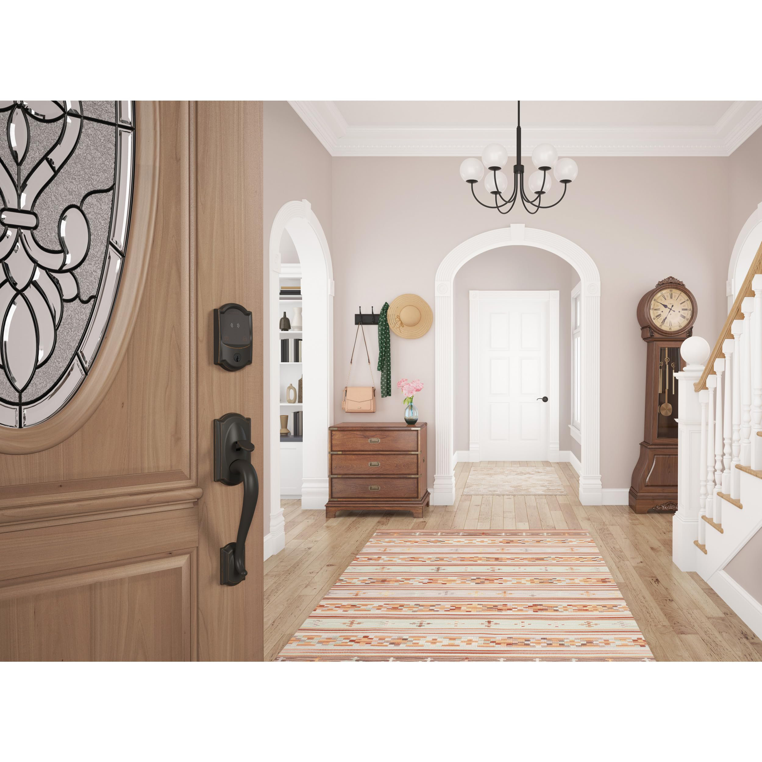 MODERN WALLS LLC Smart Lock, Keyless Entry Touchscreen Door Lock With ...