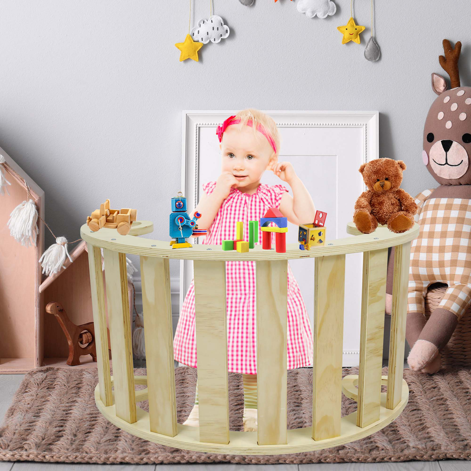 Ecomex 30.3'' W Indoor Wood Climber | Wayfair