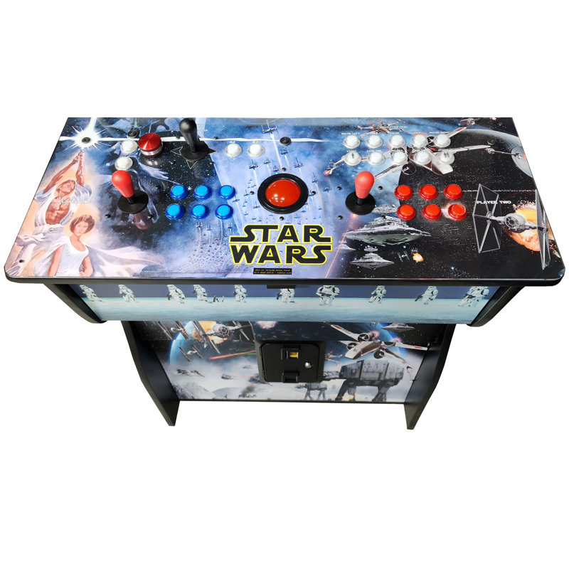N2fun Mame/Hyperspin 32" Star Wars 2-Player Upright Arcade Game | Wayfair