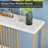 Everly Quinn Parilla 70.9" Narrow Long Console Table & Reviews | Wayfair