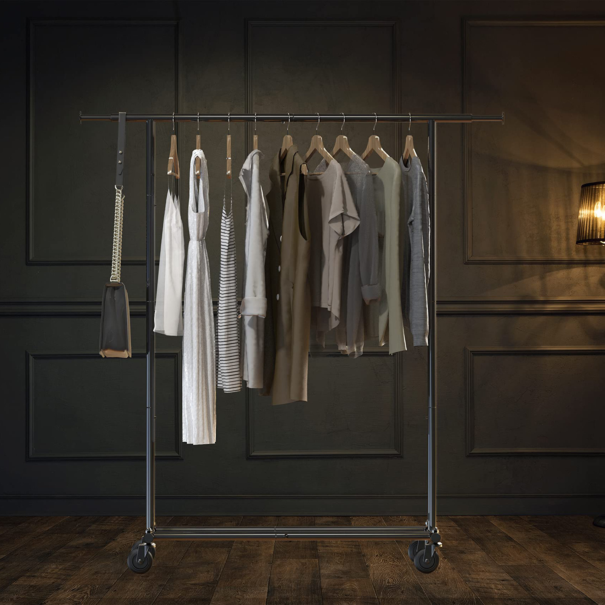 Rebrilliant Heavy Duty Clothing Garment Rack - Wayfair Canada
