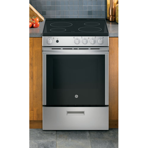 GE Appliances 24" 2.9 cu ft. Slide-in Electric Range - Wayfair Canada