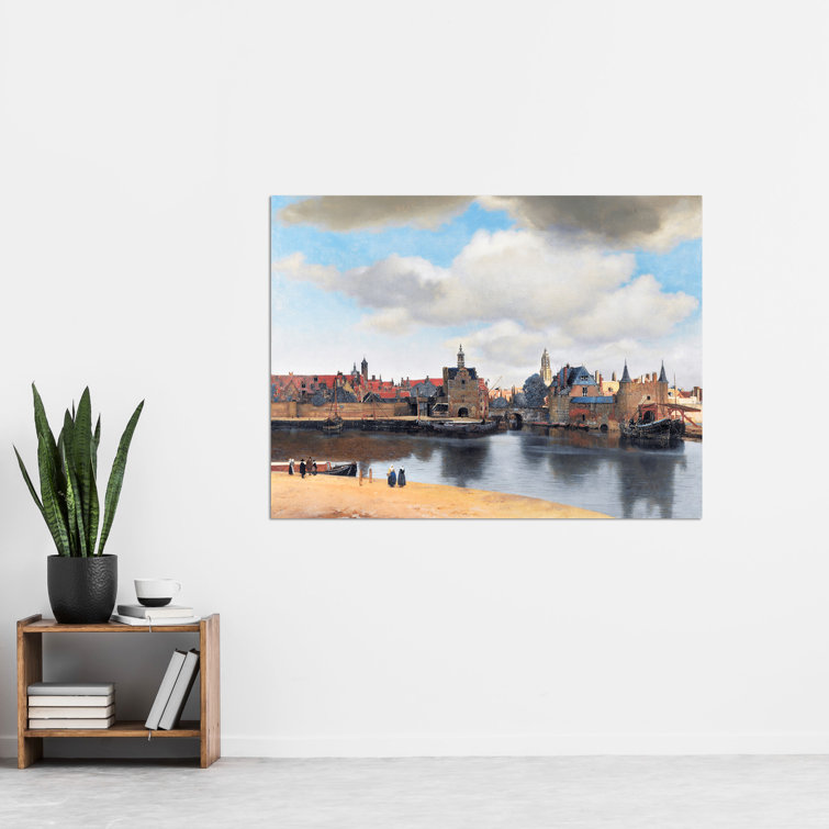 Marlow Home Co. Vermeer View Of Delft Cityscape - Unframed Art Prints ...