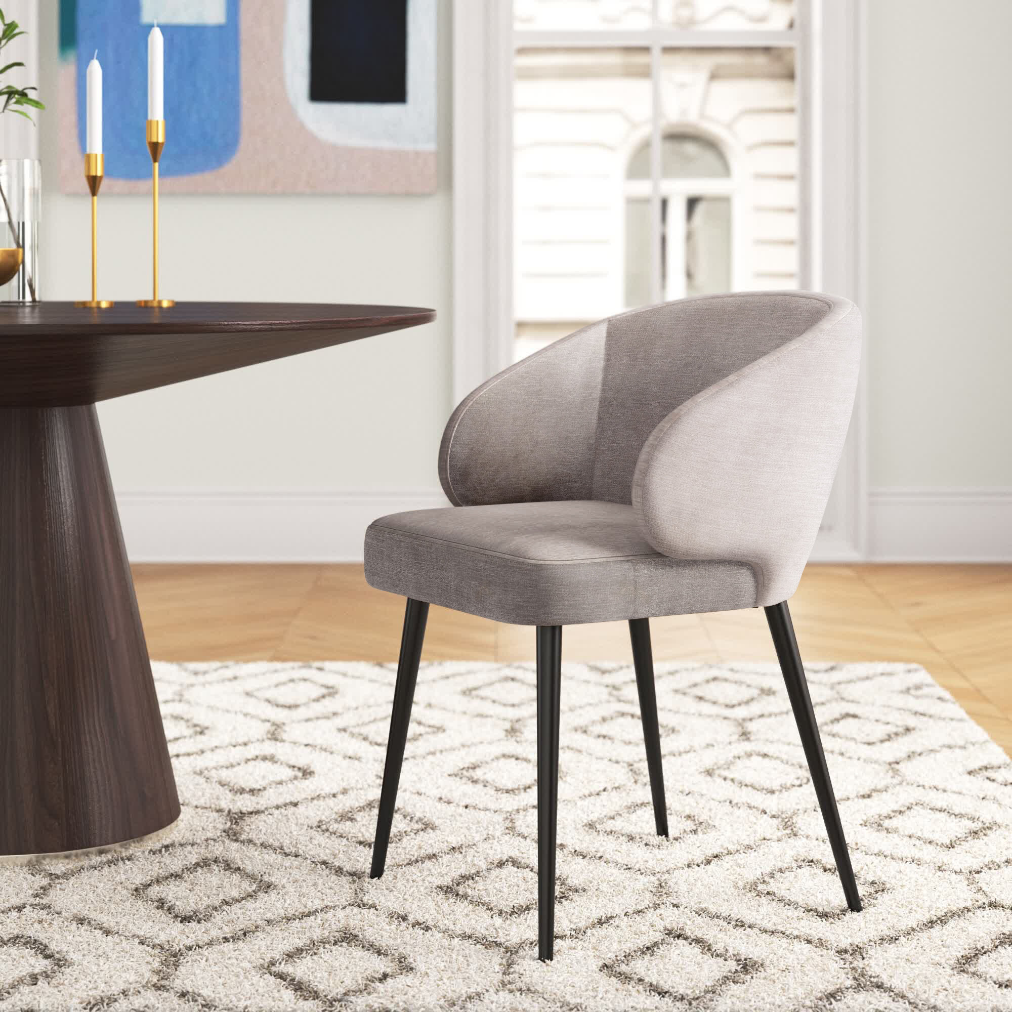 Mercury Row® Parman Upholstered Arm Chair & Reviews | Wayfair