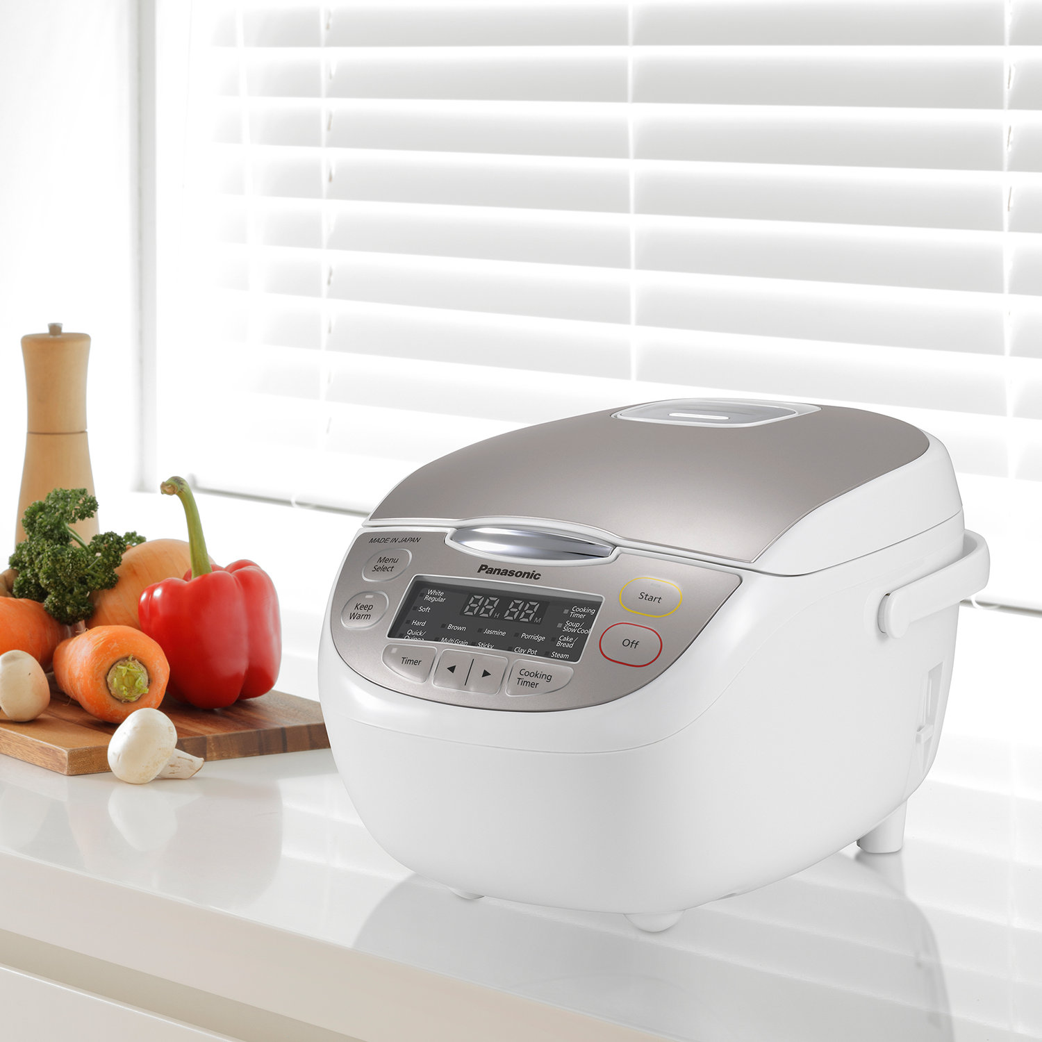 Panasonic 10 cup (cooked rice) Electronic Rice Cooker - Wayfair Canada