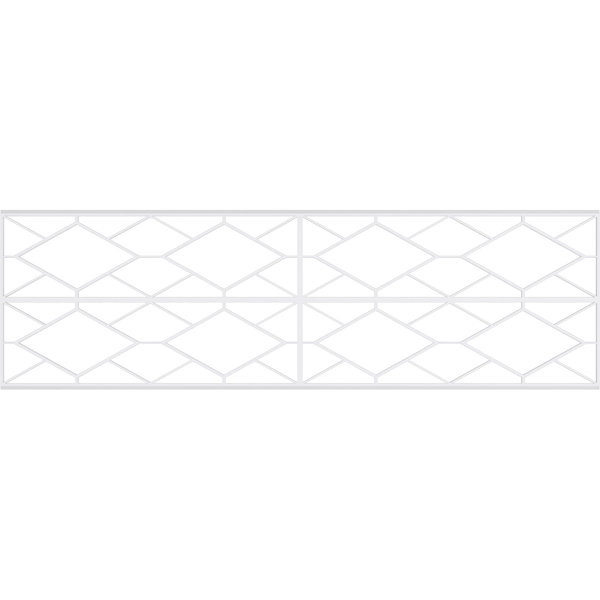 PCI Enterprises 28.25'' H x 94.5'' W x 0.38'' D Expanded Cellular PVC ...