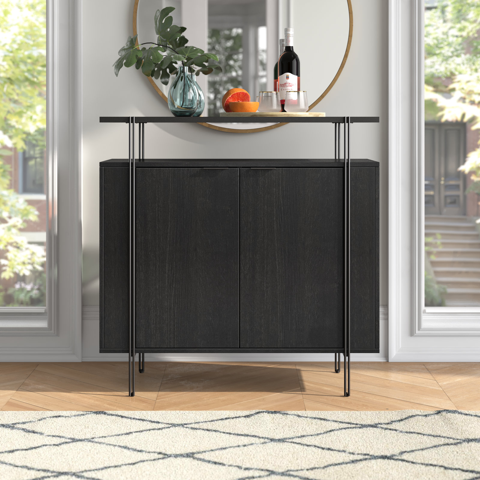 Wade Logan® Arri Bar Cabinet & Reviews - Wayfair Canada