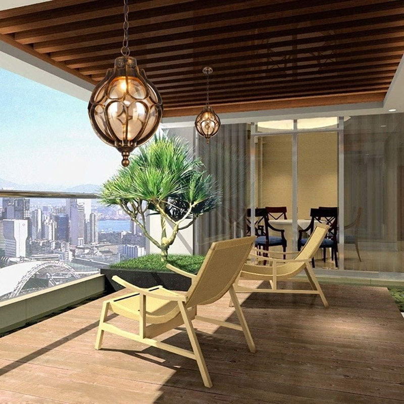 Kazoo 13'' Hardwired Outdoor Hanging Light | Wayfair