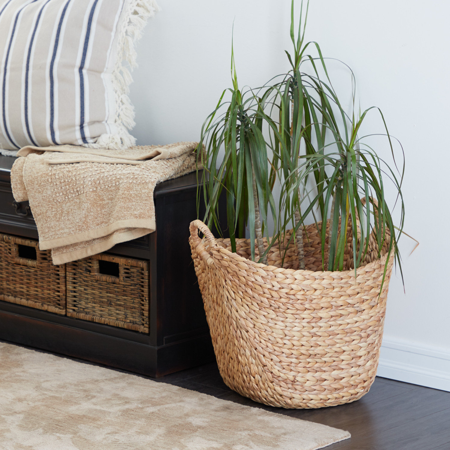 Breakwater Bay Sea Grass Wicker Basket & Reviews - Wayfair Canada