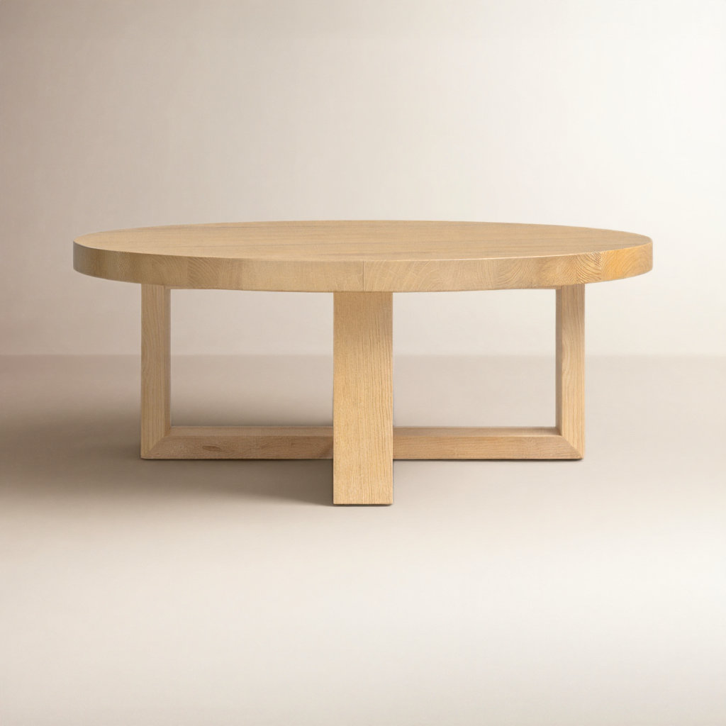 Joss & Main Madora Premium Material Cross Legs Coffee Table | Joss & Main