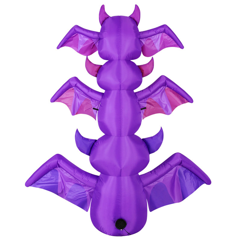 The Holiday Aisle® Frasquito Bat Stack Inflatable | Wayfair