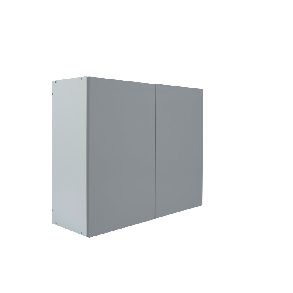 Cambridge Radiance Ready to assemble Matte Gray Wall Kitchen Cabinet ...