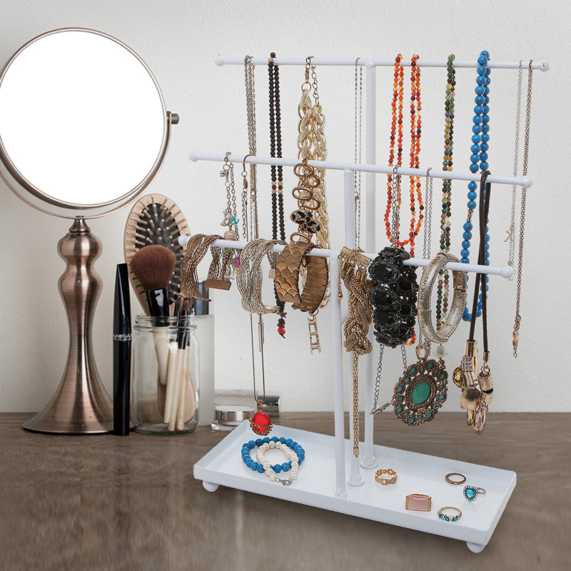 Latitude Run® Ihar Metal Jewelry Stand & Reviews | Wayfair
