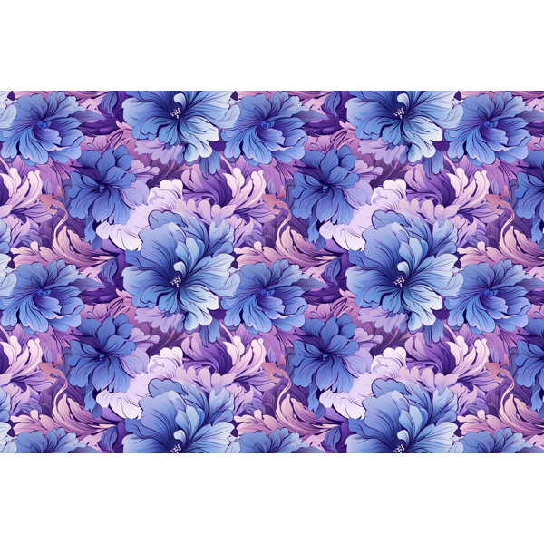 Bless international Floral Bedding Pattern Comforter Blue - Wayfair Canada
